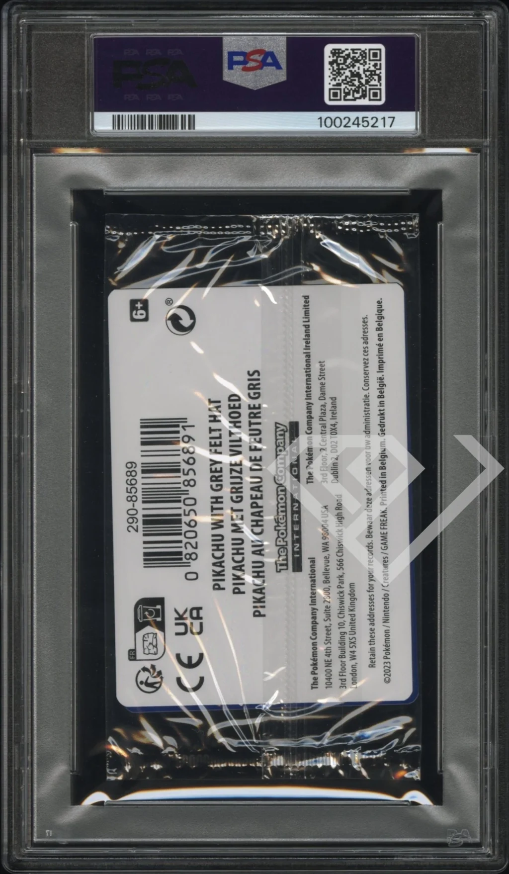 Pikachu With Grey Felt SVP 085 - Black Star Promo Pikachu X Van Gogh ...